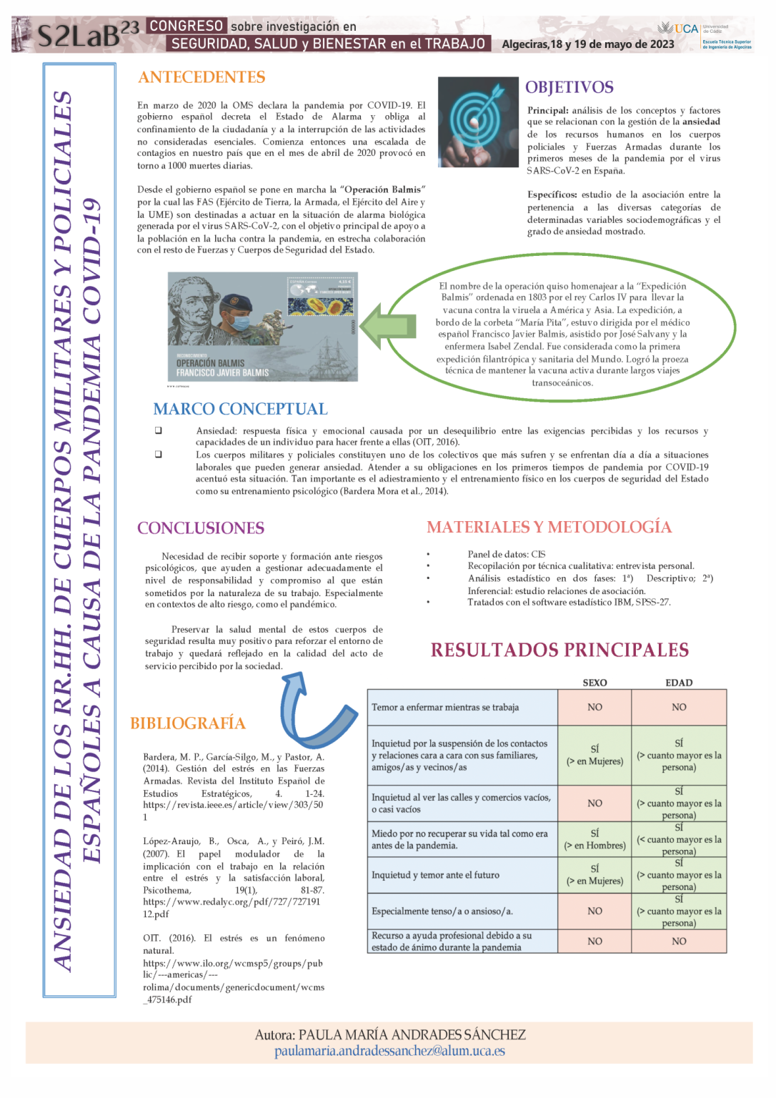 Posters Científicos Congreso S2LaB 2023 – S2LaB